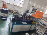 China High-Speed Automatic Pipe Clamp Making Machine Model 60-6 | Multifunctional Strip Punching and 8-Station Bending for sale