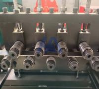 China CNC Pipe Clamp Forming Machine with 160 mm Strip Width Capacity and ±0.2° Angular Repeatability for Single-Pass Continuous Production for sale