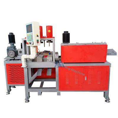 China Howann Model 50-5 Automatic Pipe Clamp Making Machine | 8-Station Gear Transmission & Smart Motion-Recording PLC for Continuous 5-Step Automation for sale
