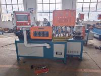 China Howann Model 50-5 Automatic Pipe Clamp Making Machine | 8-Station Gear Transmission & Smart Motion-Recording PLC for Continuous 5-Step Automation for sale