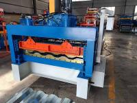 China Howann High-Precision Container Floor Deck Roll Forming Machine with 15 m/min Speed, 0.2-1.0 mm Thickness Range, and 5.5 kW Motor for sale
