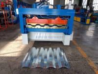 China Howann High-Precision Container Floor Deck Roll Forming Machine with 15 m/min Speed, 0.2-1.0 mm Thickness Range, and 5.5 kW Motor for sale