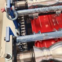 China Howann Dual-Profile Glazed Tile & Trapezoidal Cr12 Double Layer Roll Forming Machine for 2-in-1 Roof Sheet Production for sale