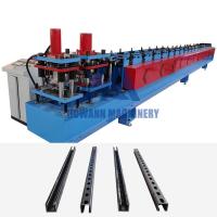 China Howann High-Precision Automated Solar Strut Channel Roll Forming Machine with 25 m/min Production Speed for Photovoltaic Bracket Production for sale