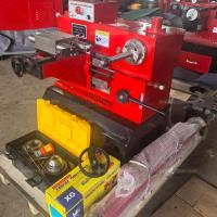 China Howann T8465 Heavy-Duty Brake Disc Lathe with Motorized Auto-Stop Protection, 550 kg Cast Iron Chassis, and 200 kg Heavy Capacity for sale