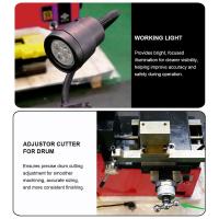 China C9335 Compact Benchtop Brake Disc Lathe with Dual-Speed Torque Selection and Vibration-Dampening Cast Iron Frame for sale