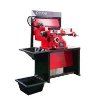 China Howann C9350 Dual-Motor Independent-Feed Brake Disc Lathe with 330 kg Vibration-Dampening Cast Body and 450 mm Drum Clearance for sale
