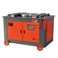 China Howann GW50 Heavy-Duty Rebar Bending Machine with 32 mm Bending Capacity, 530 kg Shock-Absorbing Chassis, and Dual Foot-Pedal Control for sale