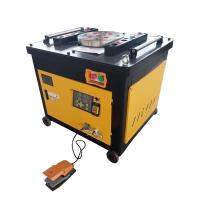 China Howann GW50 Heavy-Duty Rebar Bending Machine with 32 mm Bending Capacity, 530 kg Shock-Absorbing Chassis, and Dual Foot-Pedal Control for sale