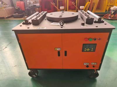 China Howann GW70 Super-Heavy-Duty 55mm Large-Diameter Rebar Bending Machine with 7.5 kW Motor and 900 kg Structural Chassis for sale
