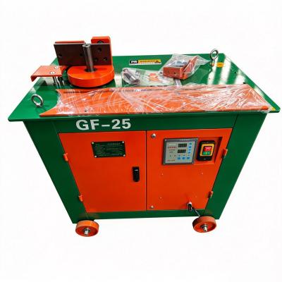 China Howann GF25 Automatic CNC Steel Bar Stirrup Bender with Fully Automatic CNC Operation, High-Efficiency 20-30 RPM Turntable, and Durable Core Components for sale