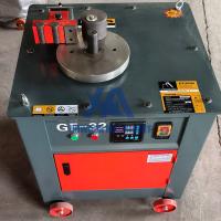 China Howann GF32 Portable CNC Steel Bar Bender with 28 mm Bending Capacity, CNC Programmable Operation, and 220 kg Portable Chassis for sale