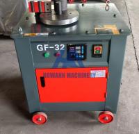 China Howann GF32 Portable CNC Steel Bar Bender with 28 mm Bending Capacity, CNC Programmable Operation, and 220 kg Portable Chassis for sale
