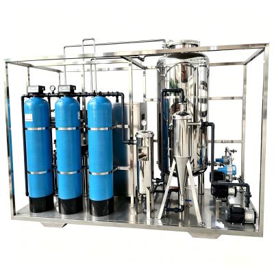 China 50,000 GPD Seawater Reverse Osmosis System with 1,200 PSI and Duplex SS 2205 Industrial Seawater Desalination Plant for sale