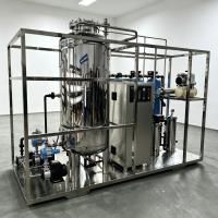 China 1500 LPH Medical Reverse Osmosis System Water Treating Machine with 99% Ion Rejection SS316L Dialysis Water Treatment Machine for sale