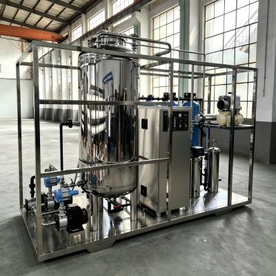 China 4000 L/H Industrial UF-RO Water System with 3 kW Drive and SS304 Frame for sale
