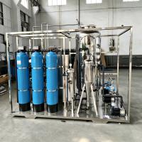 China 50,000 GPD Seawater Reverse Osmosis System with 1,200 PSI and Duplex SS 2205 Industrial Seawater Desalination Plant for sale