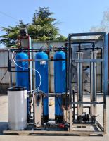 China 500 LPH PLC-Controlled SS304 Industrial RO Plant and Commercial Reverse Osmosis System for sale