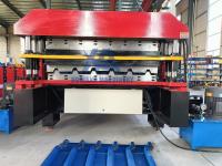 China 8-15 m/min High-Speed Double Layer PLC-Controlled Roll Forming Machine for IBR Roof Sheet Making for sale