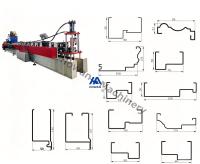 China 8-20 m/min High-Speed Door Frame Roll Forming Machine with 7.8 kW Motor and 1.0-1.2mm Capacity Steel Door Frame Forming Machine for sale
