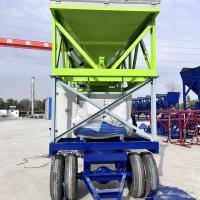 China 35 m³/h Containerized Twin-Shaft Mobile Concrete Batching Plant and Portable Concrete Batching Plant for sale