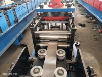 China 15 m/min High-Speed PLC-Controlled Purlin Forming Machine with 5.5 kW Motor for Solar Bracket Roll Forming Machine Production for sale
