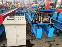 China 15 m/min High-Speed PLC-Controlled Purlin Forming Machine with 5.5 kW Motor for Solar Bracket Roll Forming Machine Production for sale