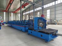 China 25 M/min High-Speed Scaffolding Plank Roll Forming Machine with 5.5 kW Hydraulic Cutting for Structural Safety Station for sale