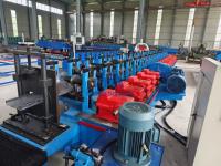 China 25 M/min High-Speed Scaffolding Plank Roll Forming Machine with 5.5 kW Hydraulic Cutting for Structural Safety Station for sale