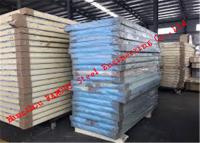 China 150mm color steel Insulation wall pu polyurethane sandwich panel cool room cold storage panel price for sale