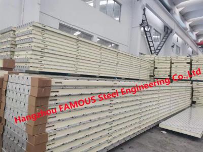 China Camlock polyurethane cold room insulation sandwich panel for fresh food storage for sale