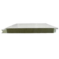 China FASECBUILDINGS Rock Wool PU Edge-Sealing Roof Panel  Fire Resistance Grade A1 for sale