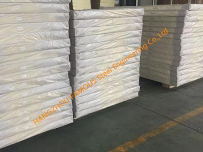 China Tongue and groove PU sandwich panels for cold room, camlock included polyurethane sandwich panels for freezer for sale