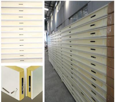 China High Performance Cold Storage Panels PU Panel With Cam Lock Joint for Cold Storage for sale