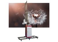 China Automatic Lift Platform UV Wall Printer DX7 Head Aluminum Mechanism for sale