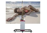 China Intelligent Vertical 3D Wall Painting Printer 2.5m high Dimension for sale