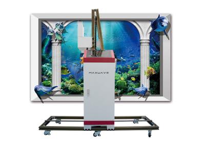 China Multi Colors 720x720dpi Vertical Wall Painting Machine DX10 Head for sale