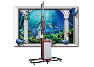 China CMYKW UV Ink 120W 3D Wall Printer Robot 10