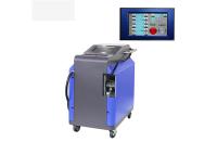 China 20W 0.6 MJ Fiber Laser Cleaning Machine Air Cooling Rust Removal for sale