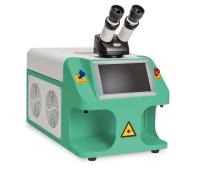 China 100J Gold Laser Welding Machine 8X Lens Water Cooling Single Phase for sale