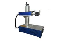 China Desktop Fiber Laser Engraver 20W Fiber Laser Engraving Machine For Metal for sale