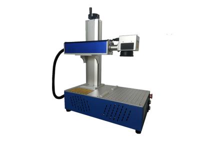 China Desktop Fiber Laser Engraver 20W Fiber Laser Engraving Machine For Metal for sale