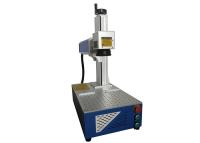 China Desktop Fiber Laser Engraver 20W Fiber Laser Engraving Machine For Metal for sale