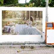 China AC230V 2100mm Height CYMKW Wall Picture Printer for sale