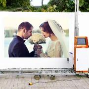 China CYMKW UV Wall Painting Printer Machine With Epson TX800 Head for sale