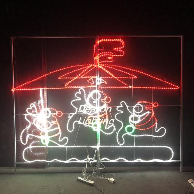 China animated outdoor christmas light displays for sale