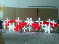 China Commercial Outdoor Christmas Street Lights Decoration 100W IP65 4m x 1m for sale