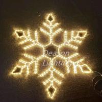 China Christmas Snowflake Rope Light 90cm IP65 LED Decorative Light 110V-240V for sale