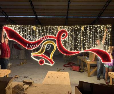 China Christmas Motif Lights Outdoor Street Decorations 100W 4m x 1.5m IP65 LED for sale