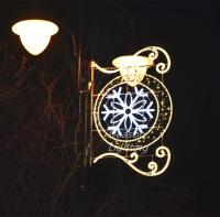 China commercial decorations pole motif led street light for sale